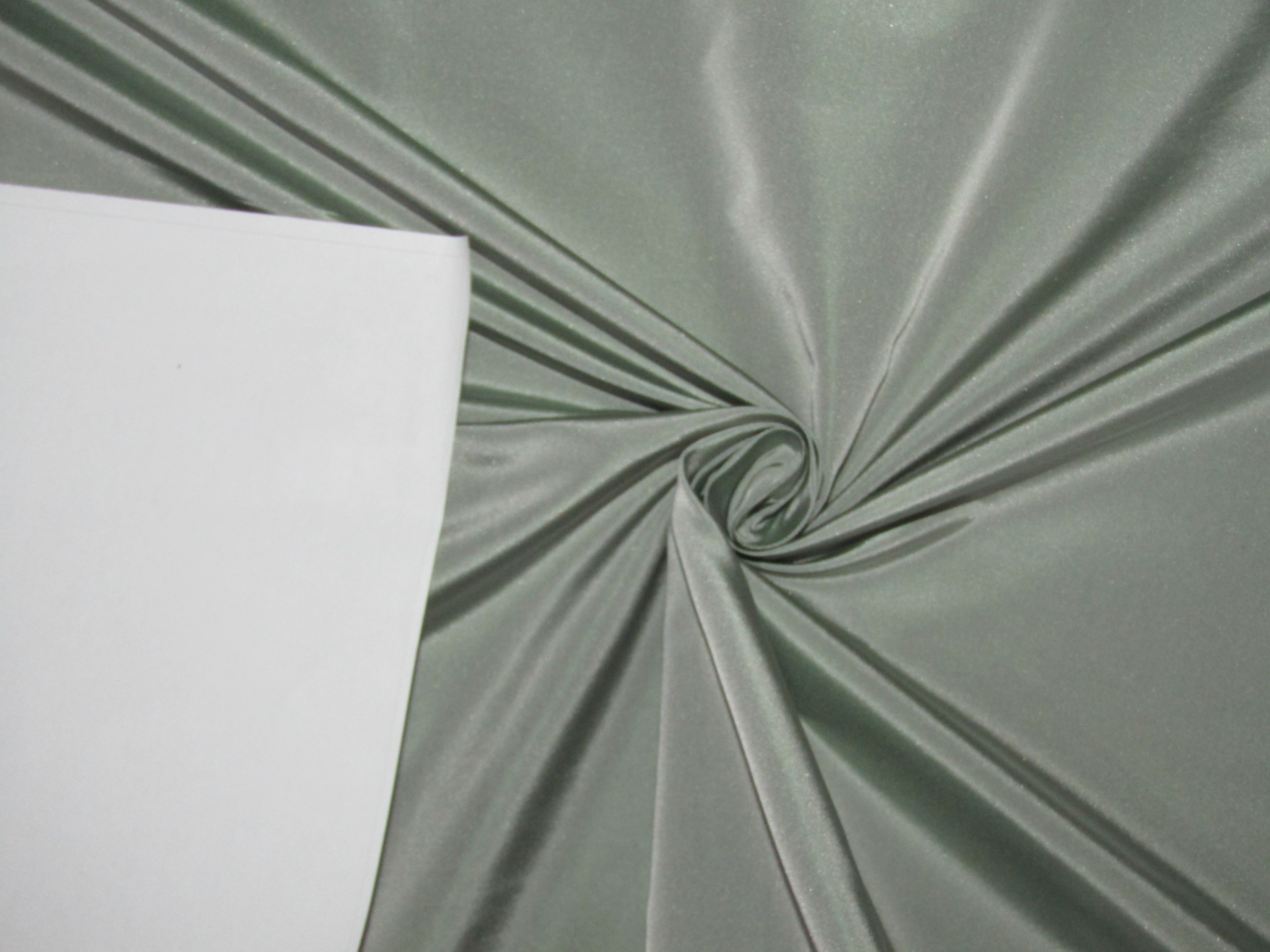 100% Pure Silk Taffeta 32 MOMME DARK SAGE color 54"-60" wide TAF337ROL – Puresilks.us