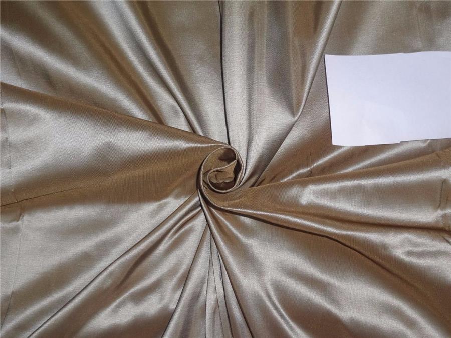 100% Pure Silk Taffeta Fabric Light Olive x Ivory 54"TAF278[4] – Puresilks.us