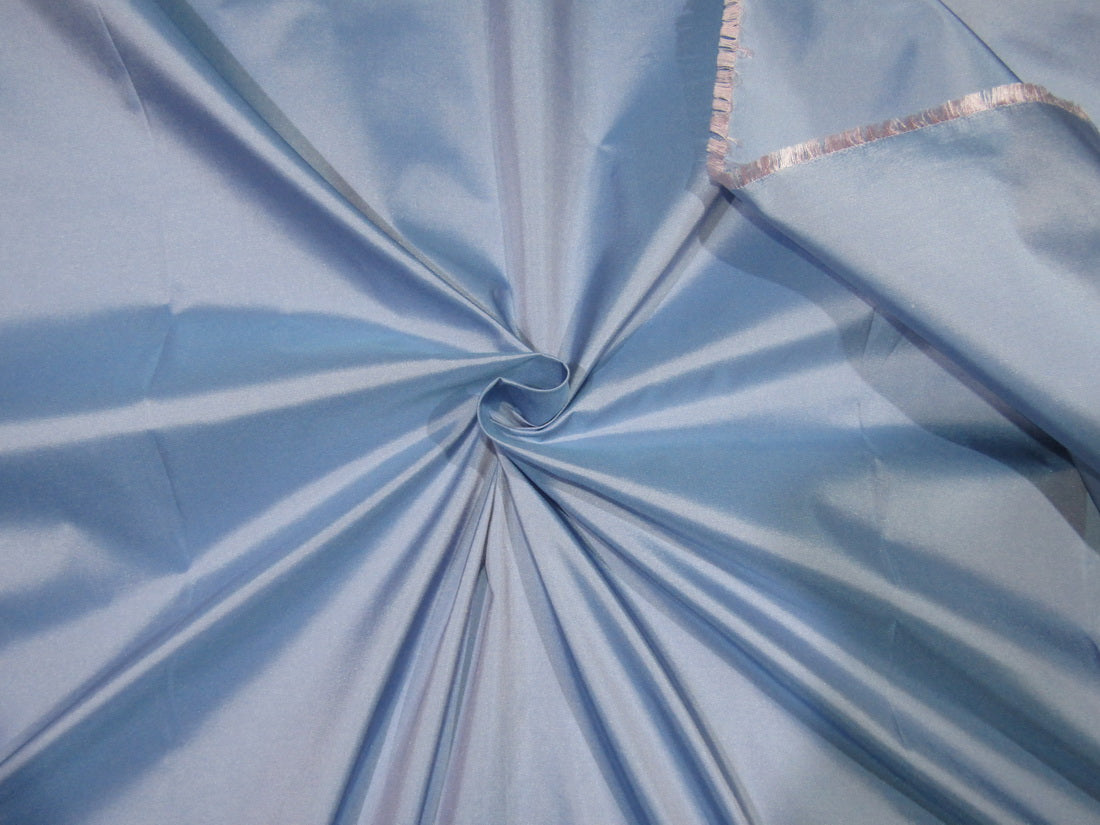 100% Silk taffeta fabric wide iridescent blue x pink color 30MM 54" wi – Puresilks.us
