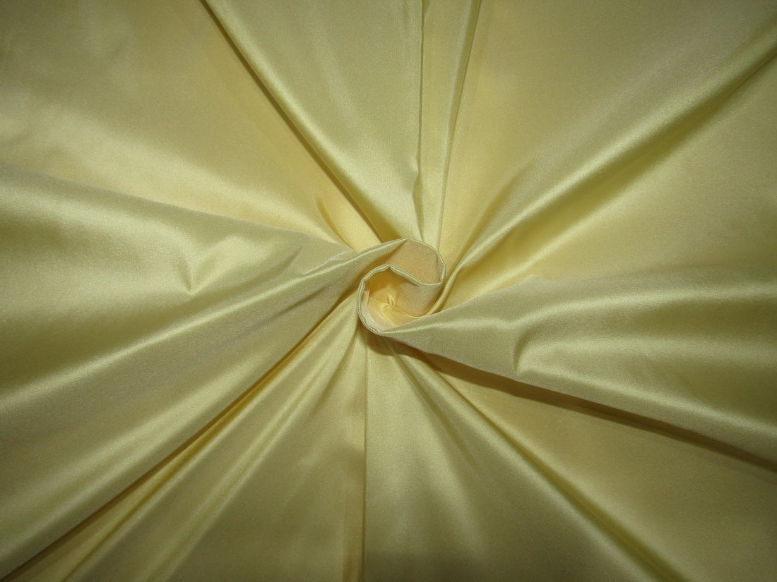 100% PURE SILK TAFFETA fabric 35 momme BUTTER GOLD colour 54" wid – Puresilks.us