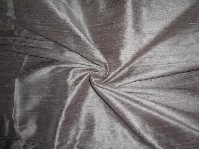 100% PURE SILK DUPIONI FABRIC DUSTY LAVENDER colour 54" wide WITH – Puresilks.us