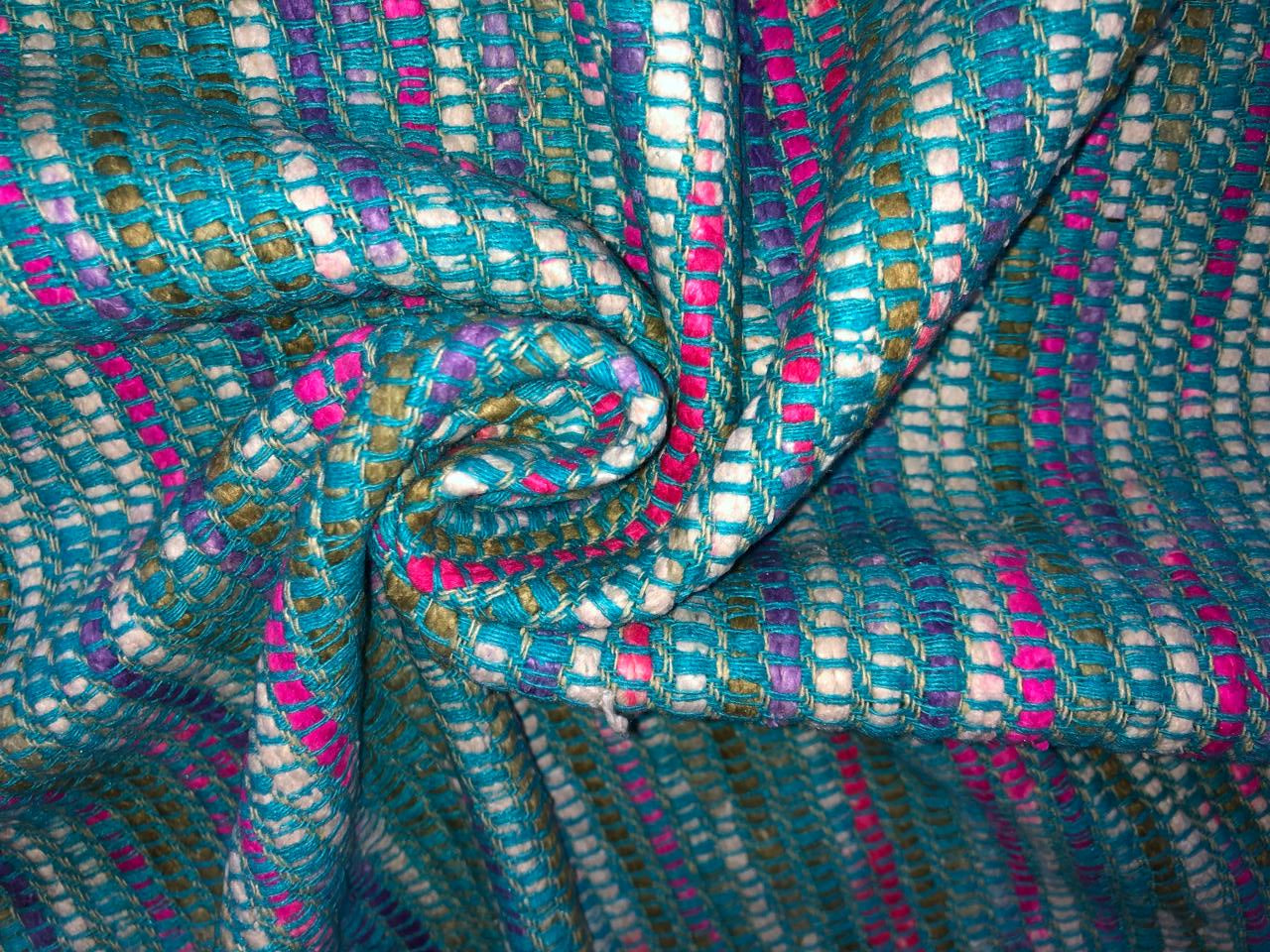 100% Silk Matka fabric multi colour ,heavy weight 44" wide [15925 ...
