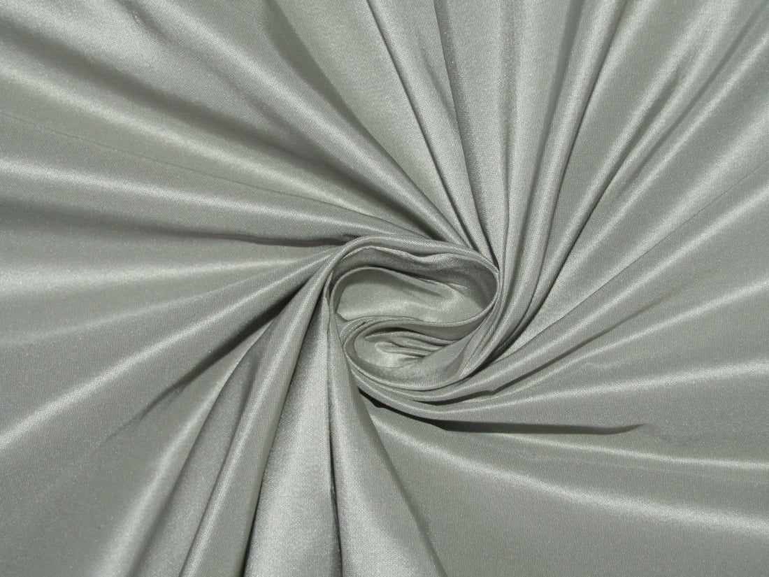 100% Pure SILK TAFFETA FABRIC Grey color continuous piece 54" wide TAF – Puresilks.us