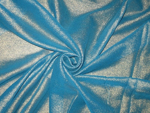 Blue Chiffon Fabric