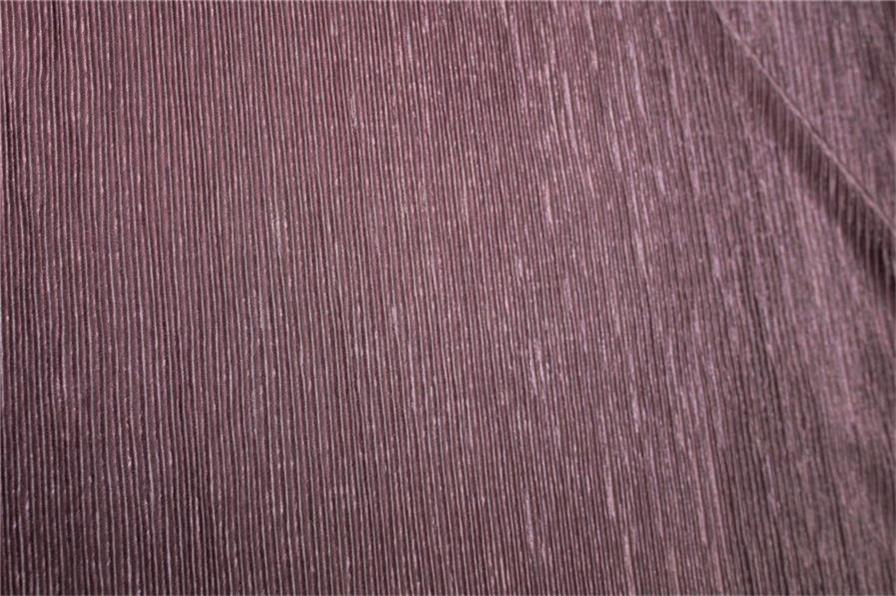 Dusty Lavender color crushed polyester pleated satin fabric ~ 59 ...