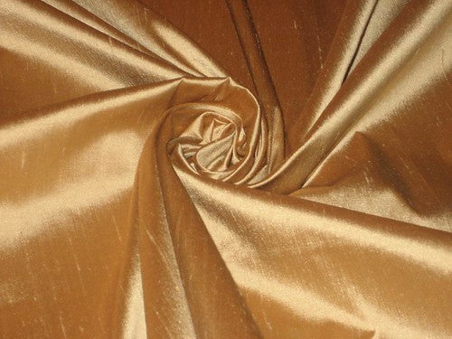 Silk dupioni FABRIC Sand Gold color 54" WIDE DUP31A[2] – Puresilks.us