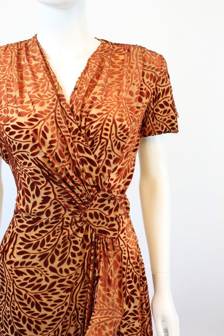 Skin Beige Devore Polyester Viscose Burnout Velvet fabric ~ 44" wide ...