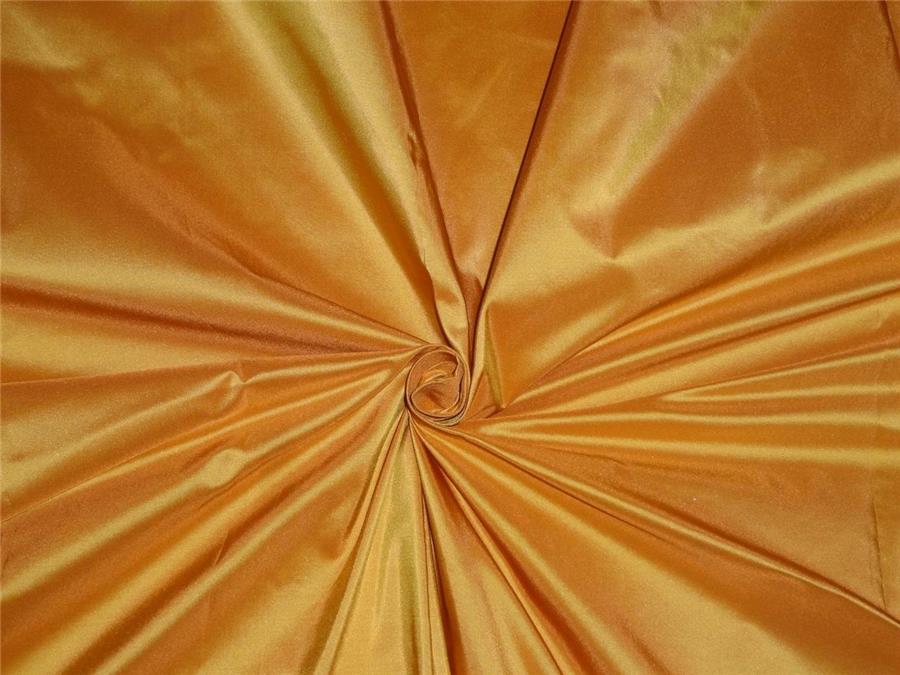 100% pure silk taffeta fabric orange x yellow color 54" wide TAF263 – Puresilks.us