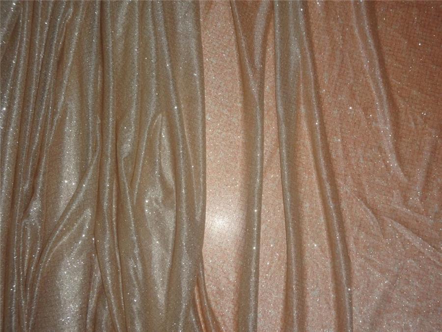 shimmer net with diamond foil print fabric B2#56[5] – Puresilks.us