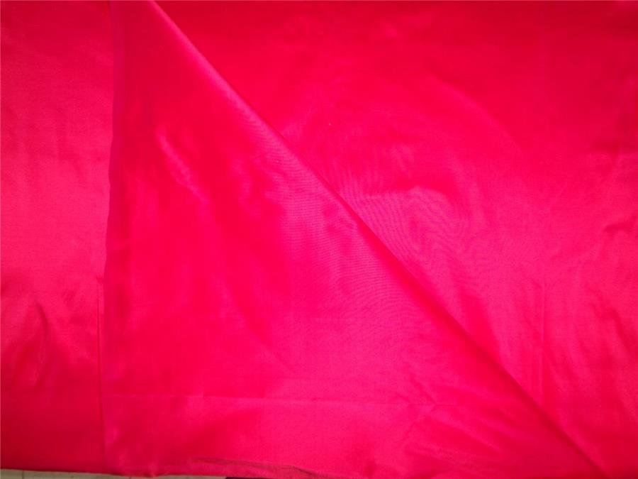 100% Pure Silk Taffeta Fabric Hot Pink x Fuchsia Pink Color 54"TA – Puresilks.us