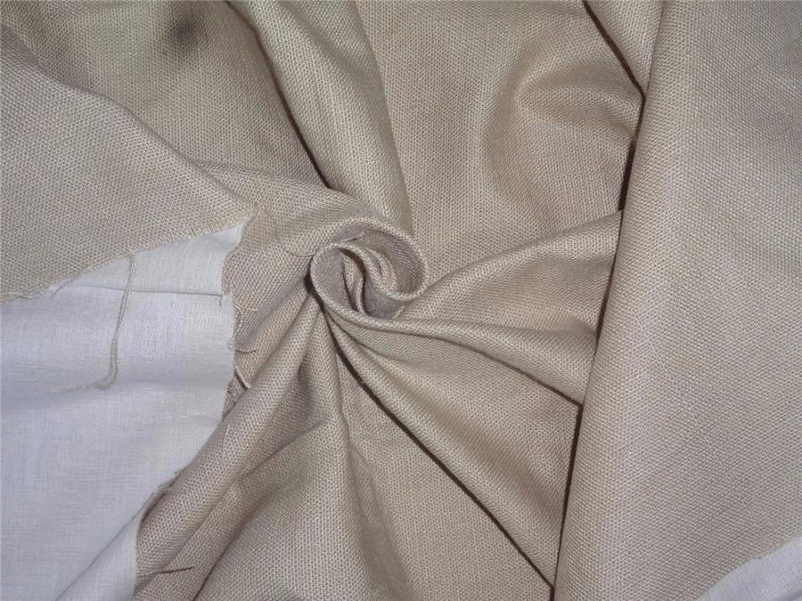 Heavy Linen Natural Color Fabric 58" – Puresilks.us