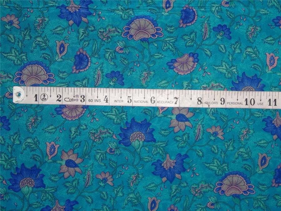 pure silk CDC crepe printed fabric 16 mm weight b2#101[nv]5 – Puresilks.us
