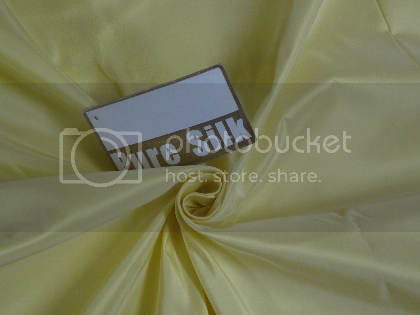 100% Pure SILK TAFFETA FABRIC Golden Yellow continuous piece – Puresilks.us