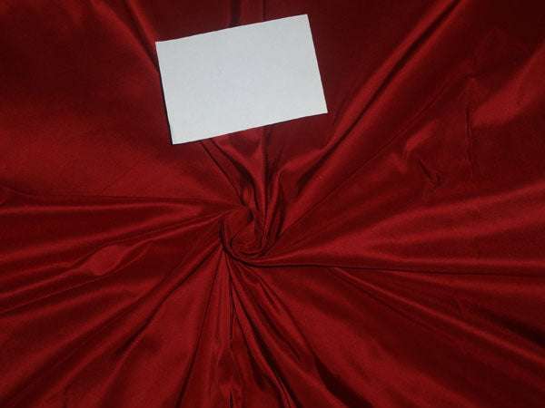 100% pure silk taffeta fabric red wine 54 inch wide-31 mm weight TAF44 – Puresilks.us